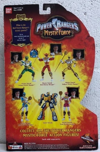 Power Rangers Mystic Force 5" Sound Blue Female Ranger With Madison ...