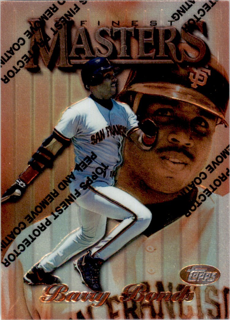 1997 Topps Finest w/ protector Barry Bonds . #1 | eBay