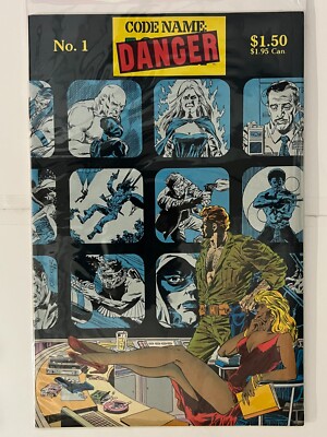 Code Name Danger #1 Lodestone Publishing Comic 1985 | Combined Shipping ...