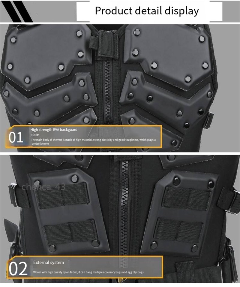 Outdoor Special Forces Sports Tactical Vest CS Protective Combat Vest ...