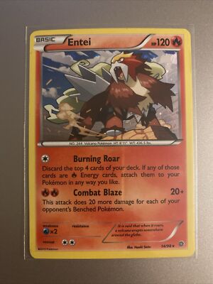 Pokémon TCG Entei Pokemon Promo 14/98 Promo Holo | eBay