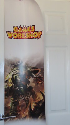 Games Workshop Warhammer 40k Store Window Large Banner 2018 WH40K AOS ...