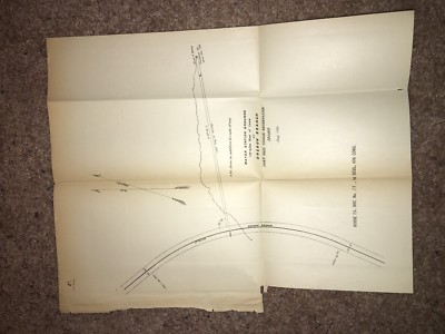1881 GPO Map Diagram Water Station Lava Fort Hall Indian Reservation ...