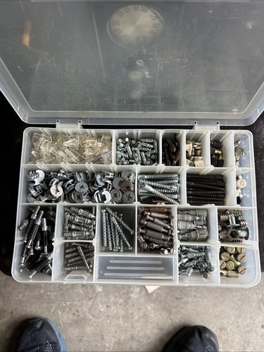 Furniture hardware nuts and bolts and miscellaneous Kit | eBay