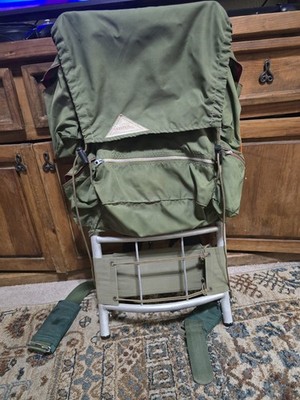 Vintage Kelty External Adjustable Aluminum Frame Backpack - Army Green ...