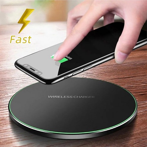 Wireless Charger For I-Phone Fast Wireless Charging Pad For Sam-sung ...