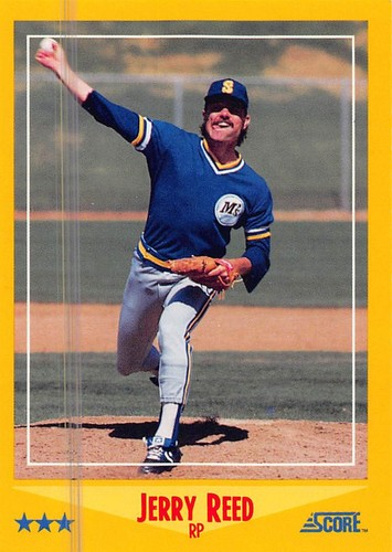 Jerry Reed 1988 Score 488 Seattle Mariners Baseball Card | eBay