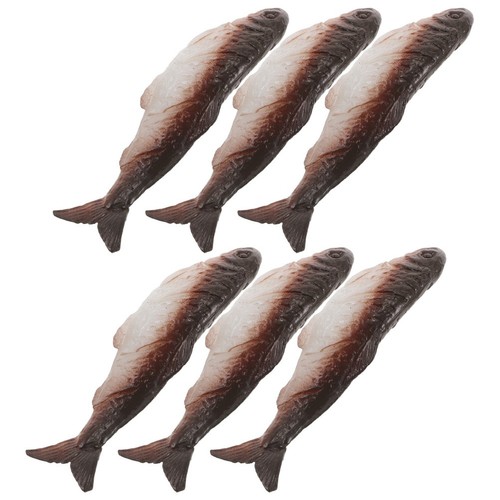6 Pcs Realistic Sea Fish Aquarium Decoration Artificial Display Party ...