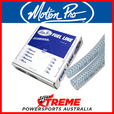 Motion Pro 08-120010 MP Braided Vinyl Fuel Line 1/4" ID X 25 Ft | eBay ...
