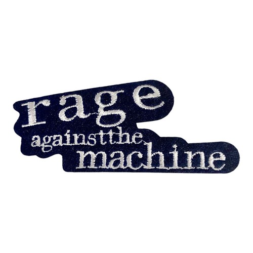 RAGE AGAINST THE MACHINE Iron On Patch + ONE FREE MUSIC STICKER WITH ...