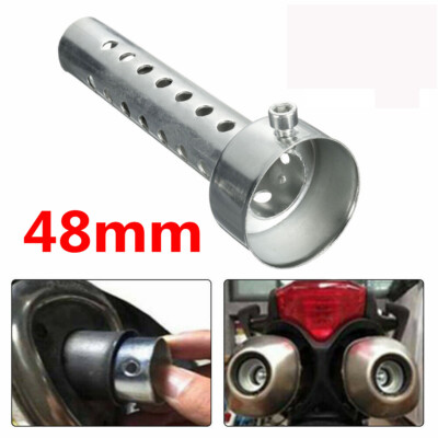 48mm Universal Motorcycle Exhaust Pipe Muffler Insert Baffle DB Killer ...