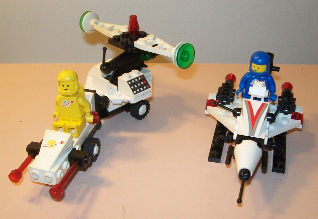 Lot of 2 Lego Classic Space Vehicles: 6849 Satellite Patroller & 6820 ...