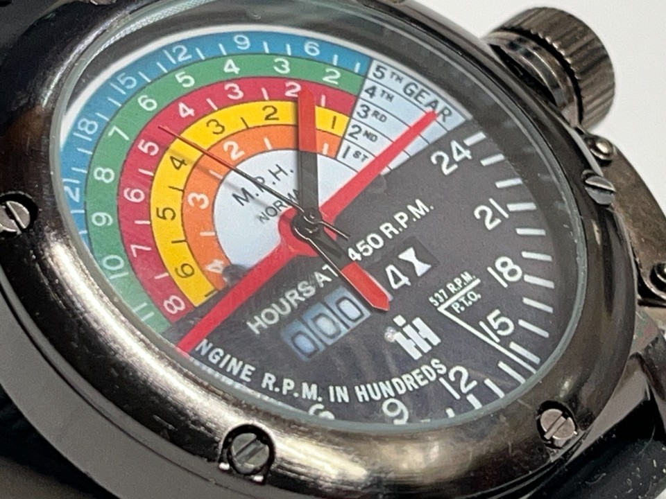 NEW Quartz Watch International Harvester Tractor Tachometer Meter ...