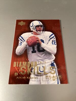 2000 Upper Deck Peyton Manning Diamond Skills #DS7 Colts | eBay