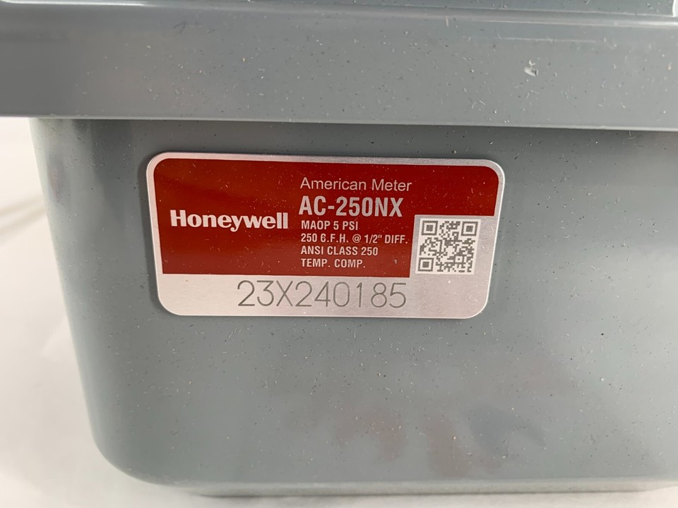 Honeywell American Meter AC-250NX Gas Metering System 250CFH @1/2" 5 ...