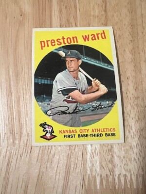 1959 Topps - #176 Preston Ward | eBay