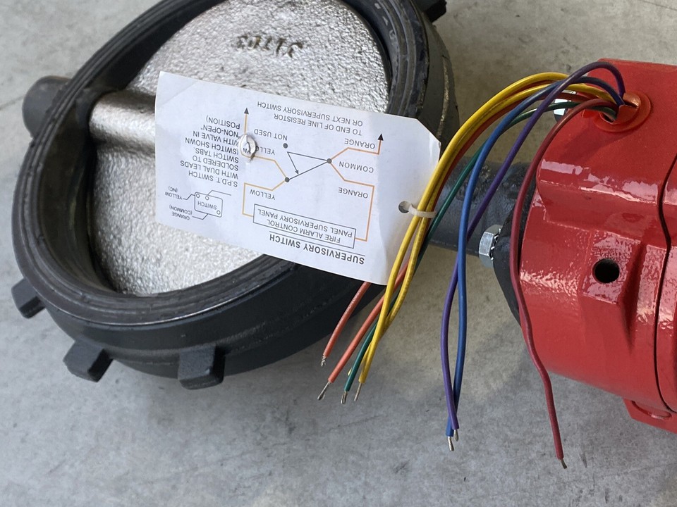 NEW NIBCO 10" BUTTERFLY VALVE WITH GEAR OPERATOR WD-3510-8 | eBay