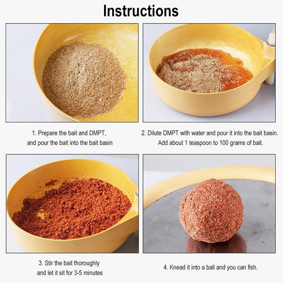 EnvironmentFriendly Fish Bait Powder Attract Carp with 50g Fish Dresser ...