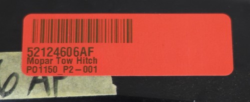 NEW OEM Mopar Trailer Hitch Receiver 52124606AF Dodge Durango 2011-2024 ...