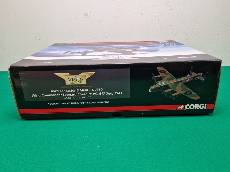 Rare Signed Dambusters 1:72 Aviation Archive AA32616 Avro Lancaster WW2 ...