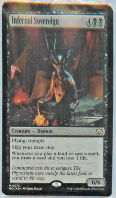 Infernal Sovereign In Foil! NM-M MTG Magic The Gathering | eBay