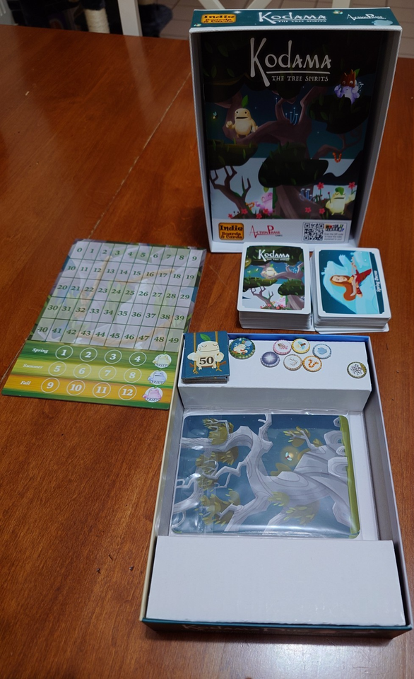 Kodama: The Tree Spirits Board Game by ActionPhase Games Complete ...