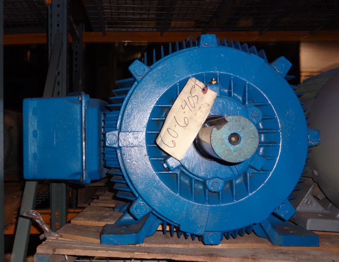 Siemens 60 HP, 460 V, 1185 rpm, Frame 404T, Model 1LA04046SE41B ...