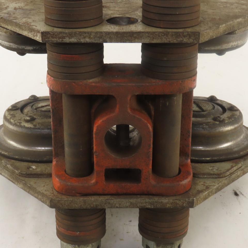 CM 1 Ton Low Headroom Pin Mount Manual Push Hoist Trolley 2" to 4-1/4 ...