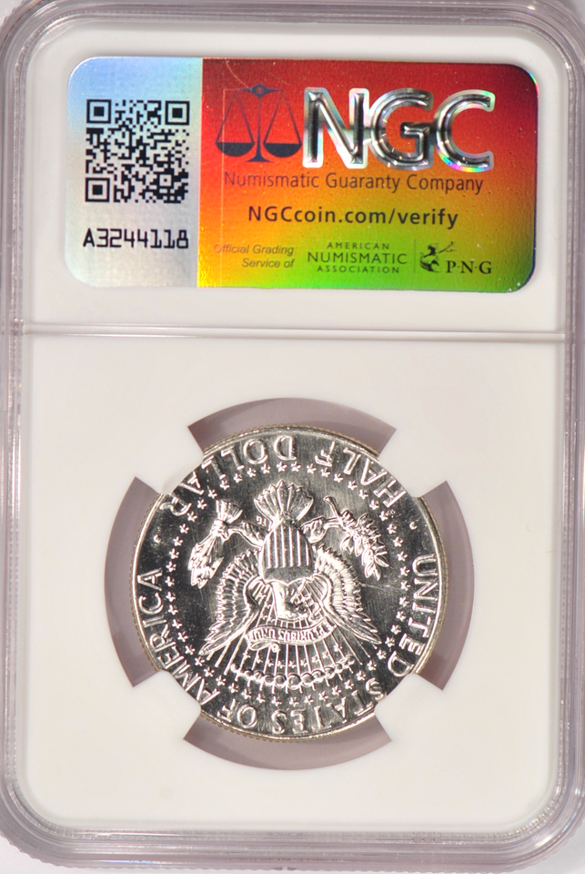 1970 D Kennedy Half Dollar NGC MS 67 Coin Looks Near Proof Like 50C | eBay