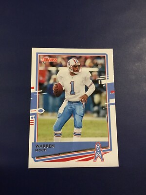 2020 Donruss # 118 WARREN MOON Houston Oilers Pack Fresh Great Card ...