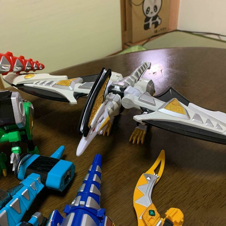 Power Rangers Dino Thunder Abaranger DX AbarenOh KillerOh Set Megazord ...