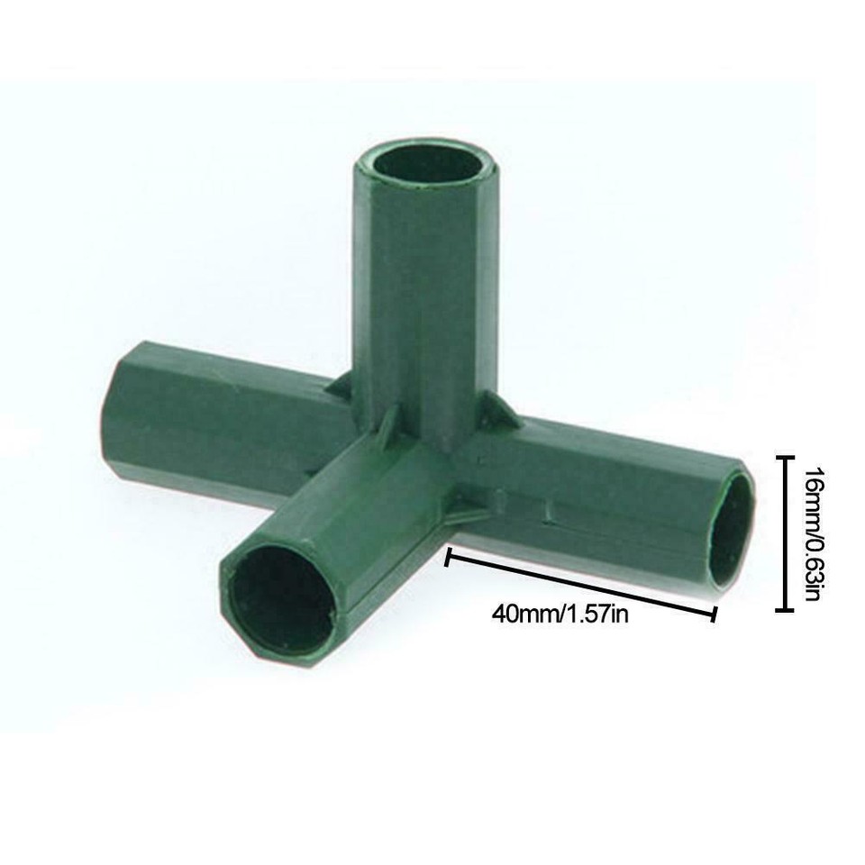 Plant Awning Structure Joints Connector Plastic Pipe Frame Greenhouse ...