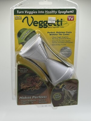 Veggetti - Turns Veggies Into Healthy Spaghetti. As Seen On TV! Brand ...