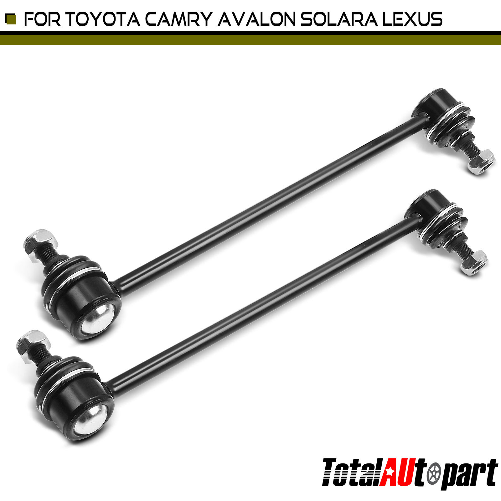 2x Sway Bar End Link for Lexus ES300 Toyota Avalon Camry Solara Front ...
