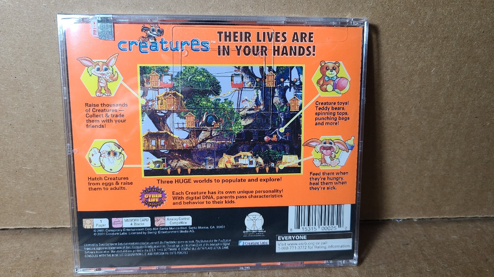 Creatures (PlayStation PS1) Brand New, Factory Sealed! 815315000252 | eBay