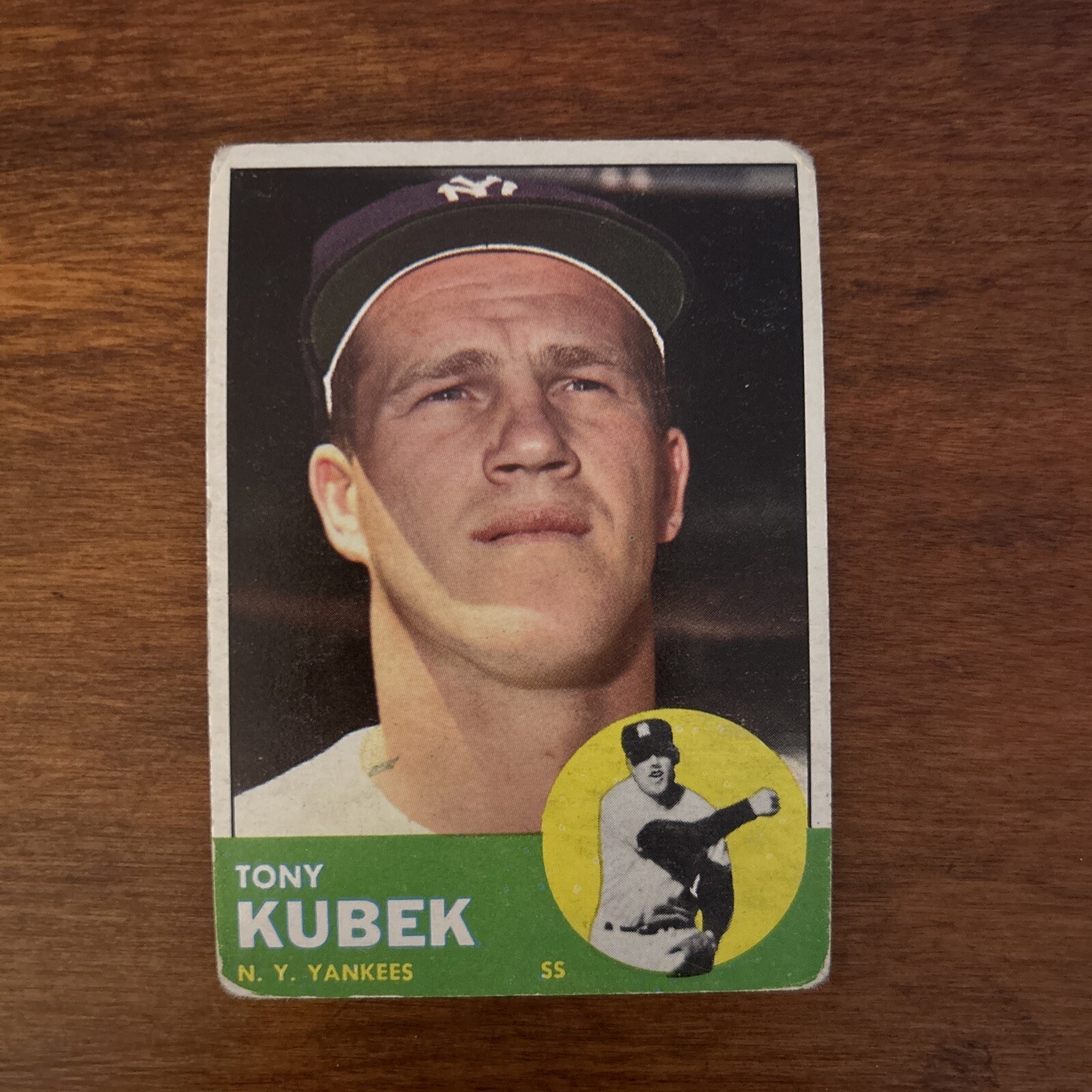 1963 Topps Baseball Tony Kubek New York Yankees Card #20 | eBay