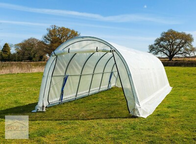Professional Heavy Duty Polytunnel Steel 12x24x8ft UK Supplier Free ...
