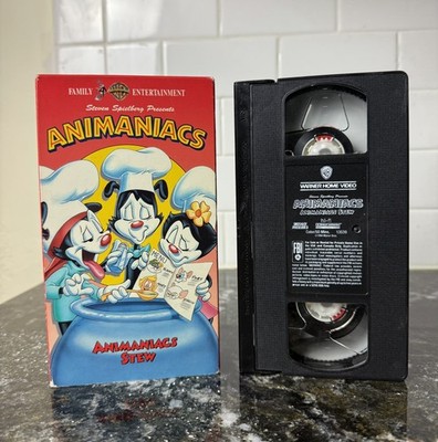VINTAGE Animaniacs Stew (VHS Tape 1994) Steven Spielberg WB Cartoon 90 ...