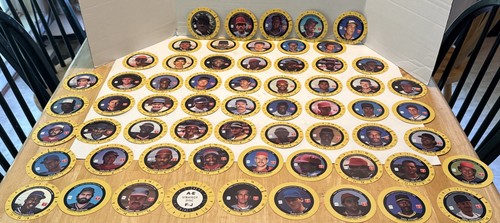 1988 Cadaco All-Star Baseball MLB Photo Player Discs Complete Set Of 62 ...