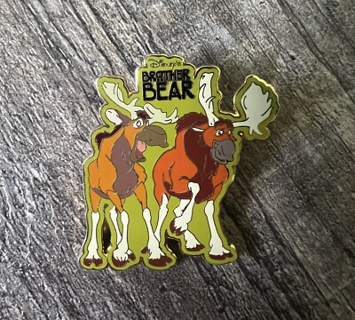 Disney Pin - Brother Bear - Tuke & Rutt - Funny Guy Moose Pin # 24930 ...
