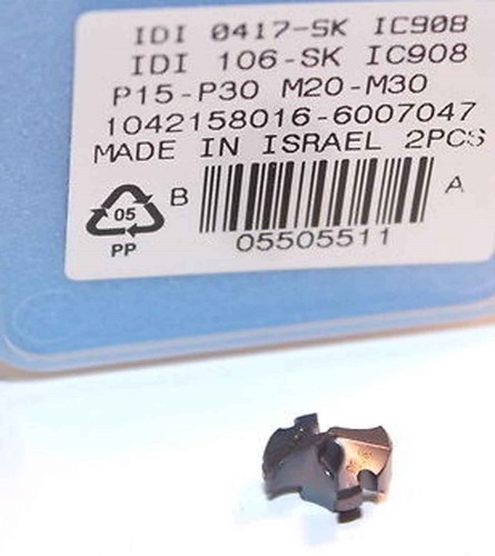 IDI 0417-SK IC908 ISCAR INSERT | eBay