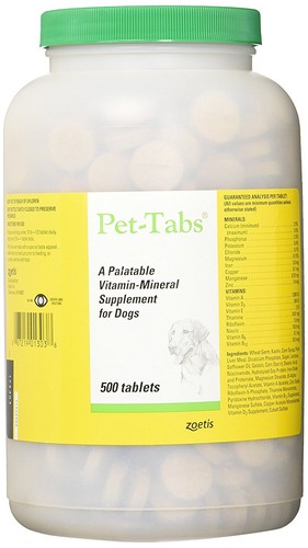 Pet Tabs Vitamin Supplement for Dogs - 500 Tablets | eBay