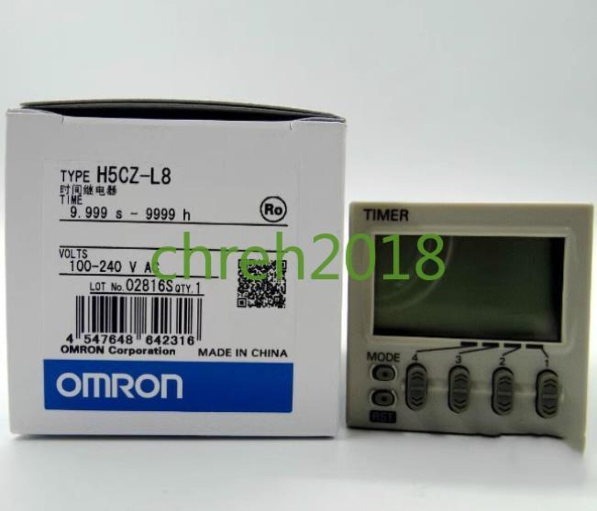 1 PCS NEW OMRON digital temperature controller time relay H5CZ-L8 | eBay
