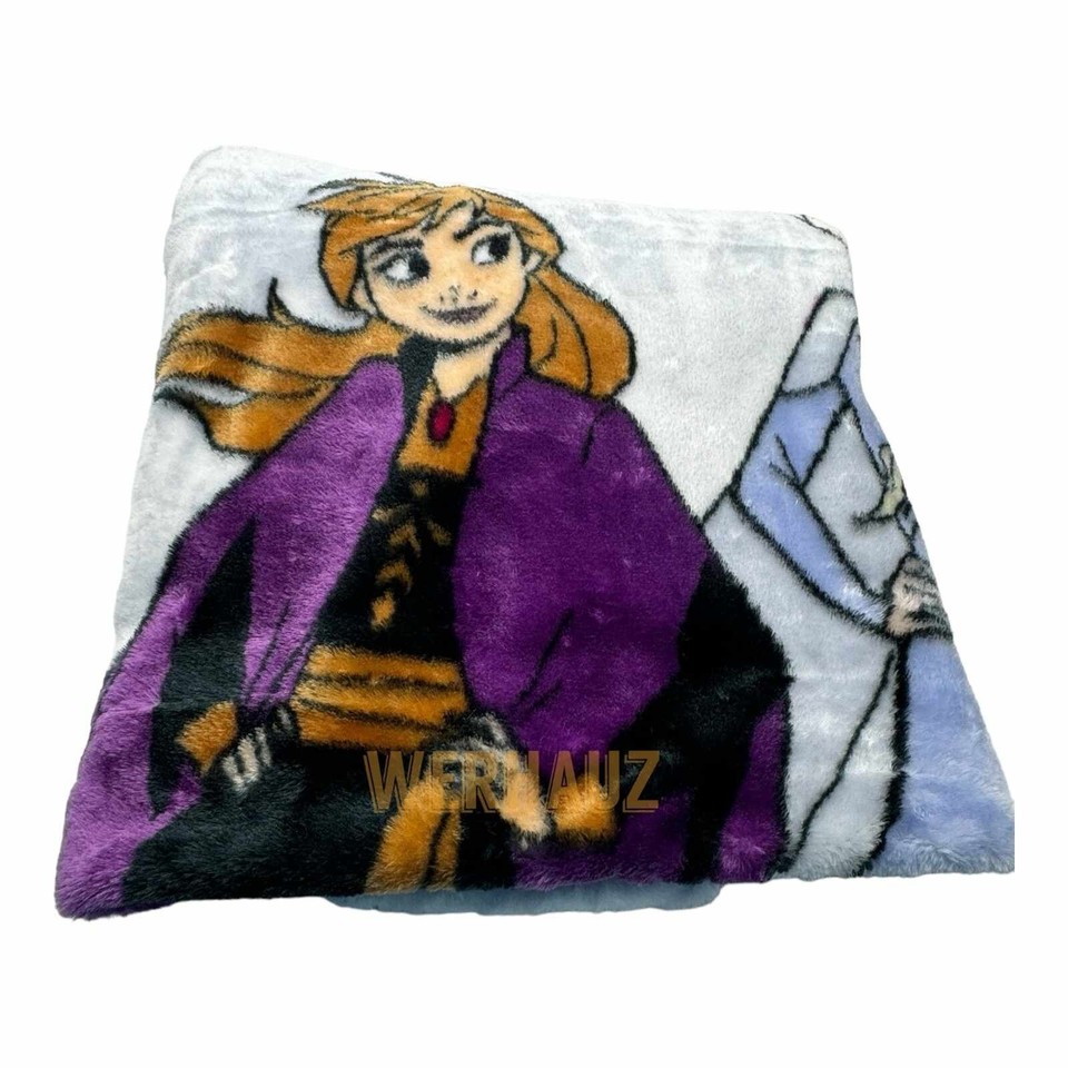 Frozen Anna Elsa Olaf Baby Raschel Blanket Adventure 40" x 50" by ...