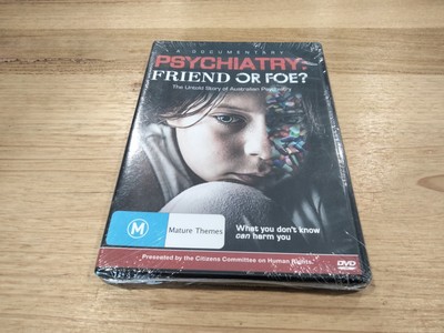 PSYCHIATRY Friend Or Foe? Australian DVD Documentary 2016 - BRAND NEW ...