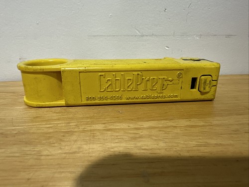 Cable Prep CPT-6590-SINGLE Coax Cable Stripping Tool for RG6 & RG-59 Used | eBay