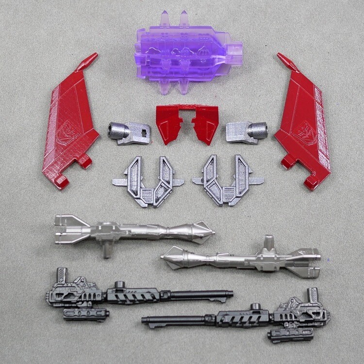 3D DIY Wing Filler Weapon Upgrade Kit For WFC SS-GE06 Starscream ...