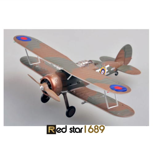 1/72 Model Plane Gladiator Biplane Fighter WWI World War 1 Model ...