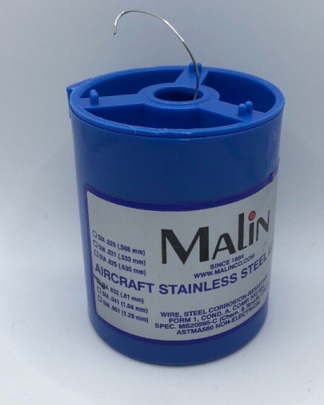 LOCKWIRE STAINLESS STEEL SAFETY WIRE 0.8mm (0.032") MS20995C32 | eBay