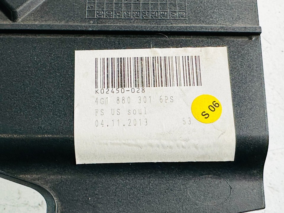 2016-2018 Audi A6 S6 Left Lover Knee Dash Panel 4G1 880 301 6PS OEM | eBay